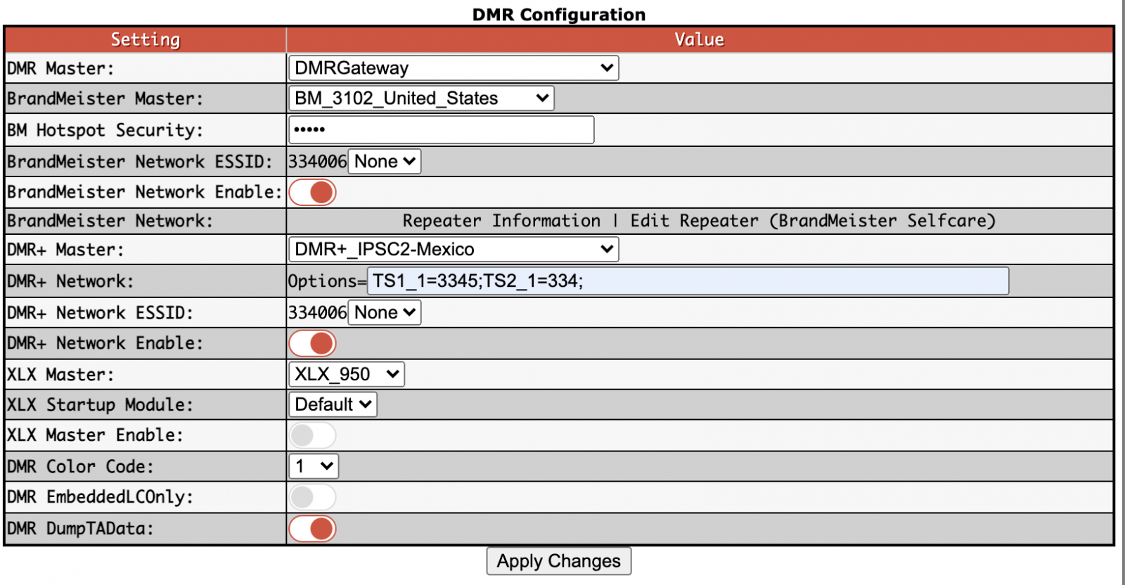 MMDVM Hotspot para DMR+ y BrandMeister - WLPS Wiki
